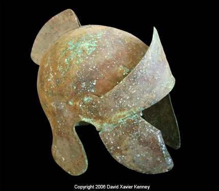 Roman Officer - ROMAN OFFICER'S COMMANDER'S ATTIC HELMET